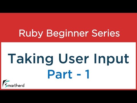 Learn 5 Ruby tutorial User input Part 1 - Mind Luster