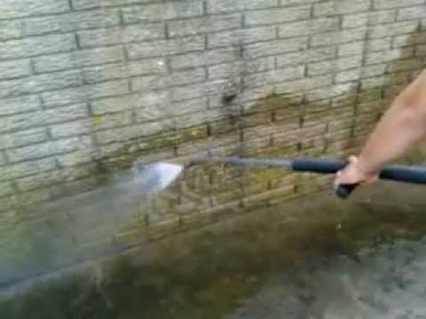 Power Wash Logo on a Wall