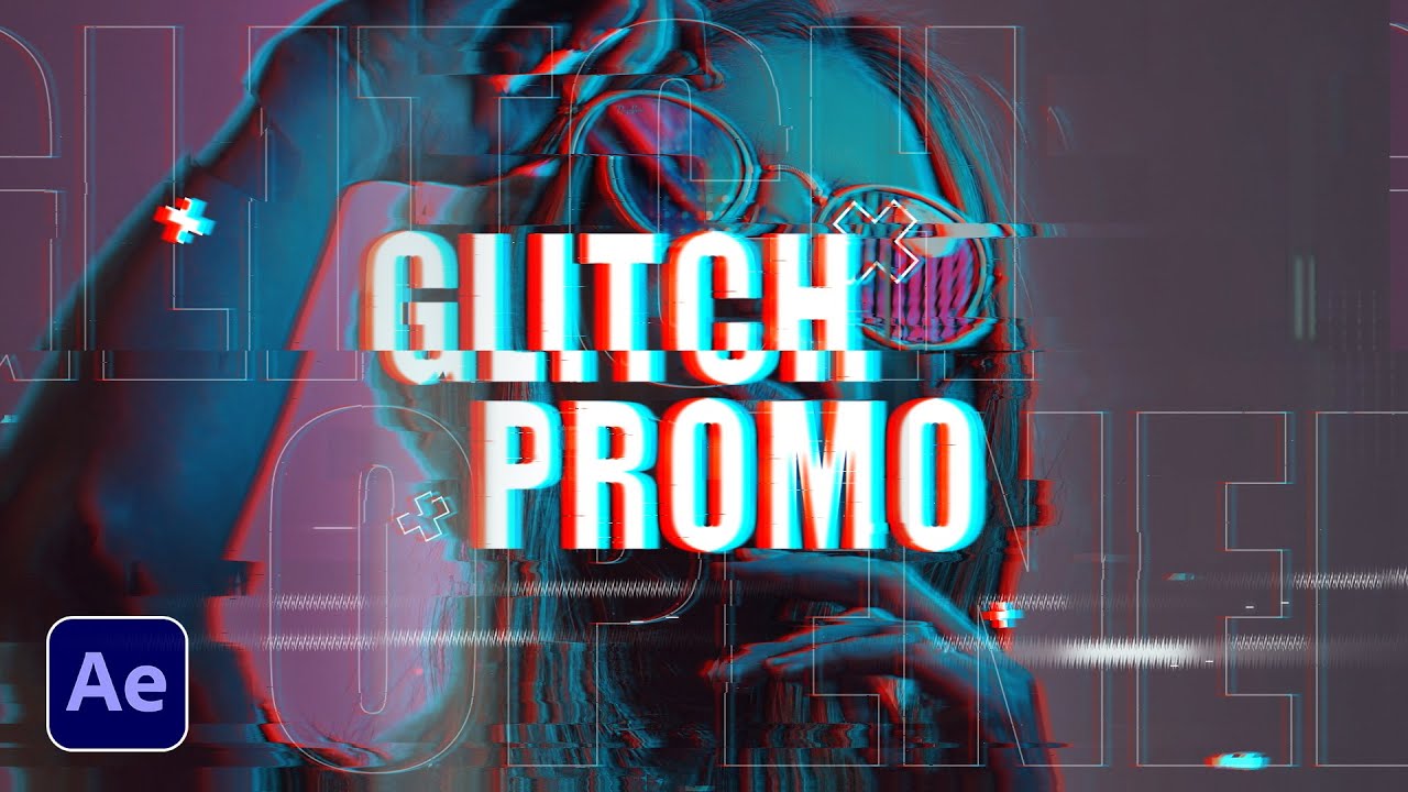 5 Glitch Motion Graphic Promo Techniques in After Effects | Tutorial
