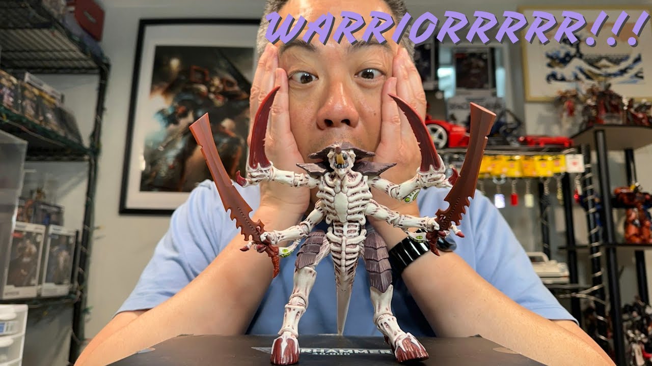 Unboxing & Review of JoyToy x Warhammer 40K Tyranid Warrior Hive Fleet Leviathan