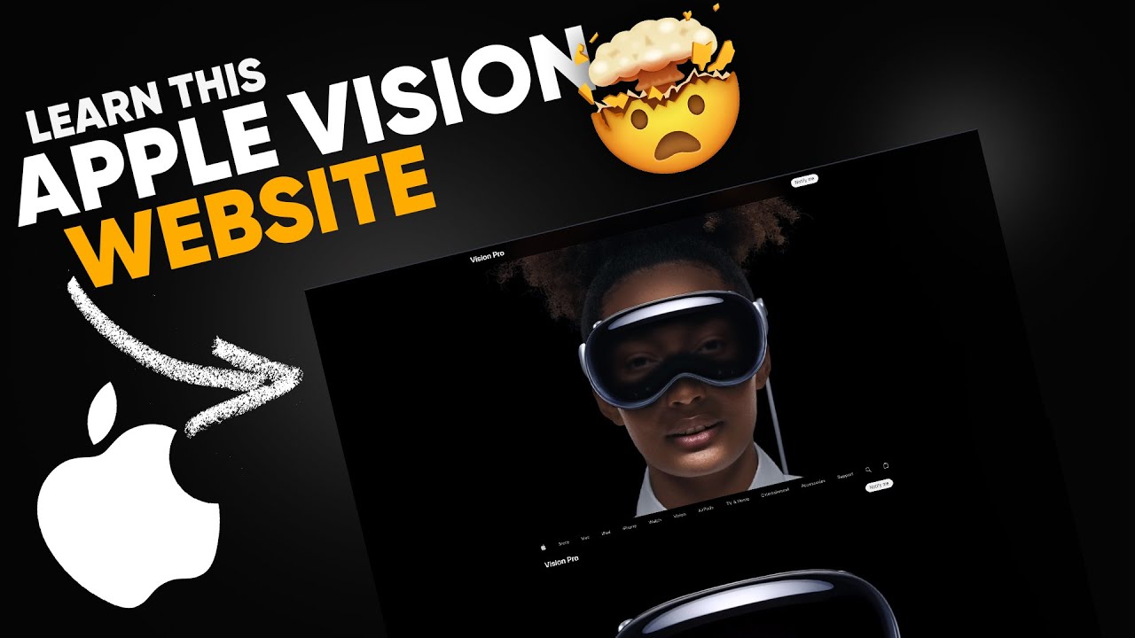 Creating a Clone of the Apple Vision Website: A Comprehensive HTML, CSS ...