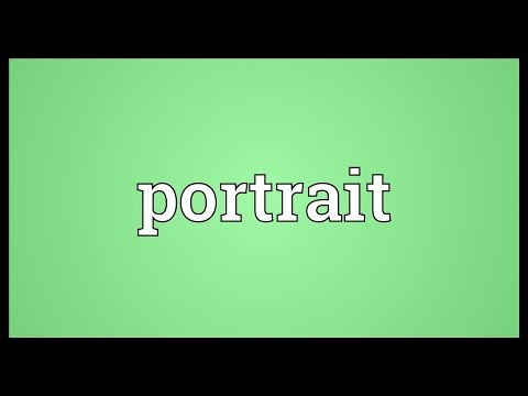 Portrait Meaning