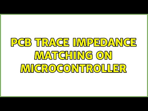 PCB Trace Impedance Matching on microcontroller (3 Solutions!!)