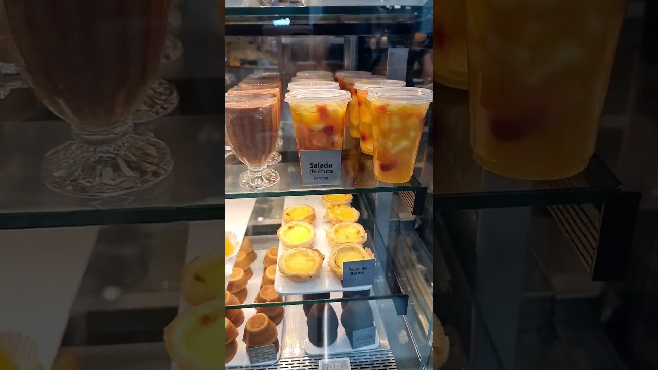 Delícias de vitrine. #vlog    #doces #bolos # salgados #cafehopping #receitas