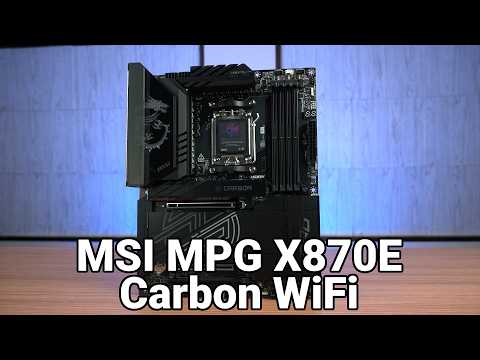 What I like about the MSI MPG X870E Carbon WiFi