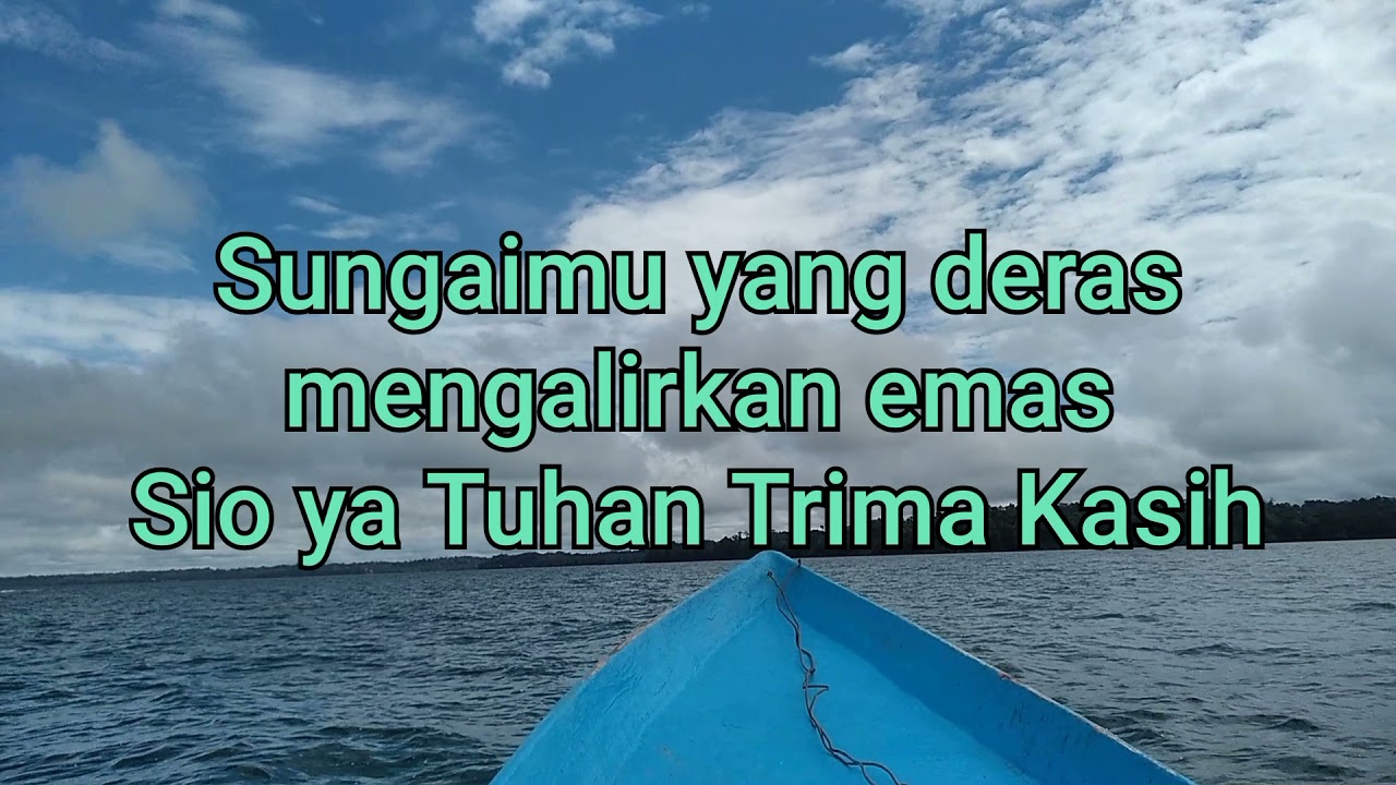 Lagu Tanah Papua untuk Pembukaan Kegiatan