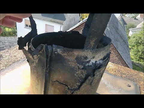 Schornsteinabdeckung ist total kaputt