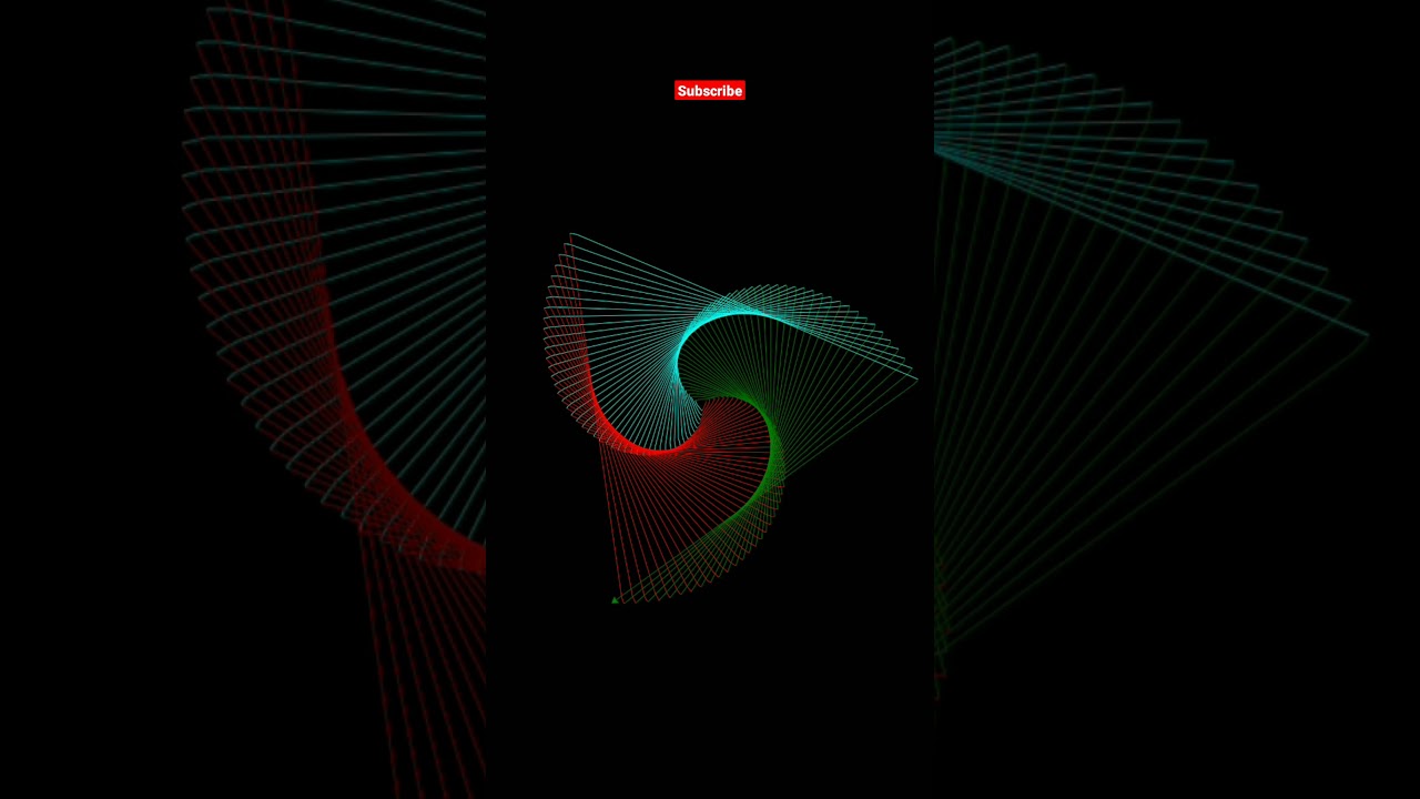 3D Shape using Python Turtle Graphics {Colourful} 🔥🔥#shorts #youtubeshorts