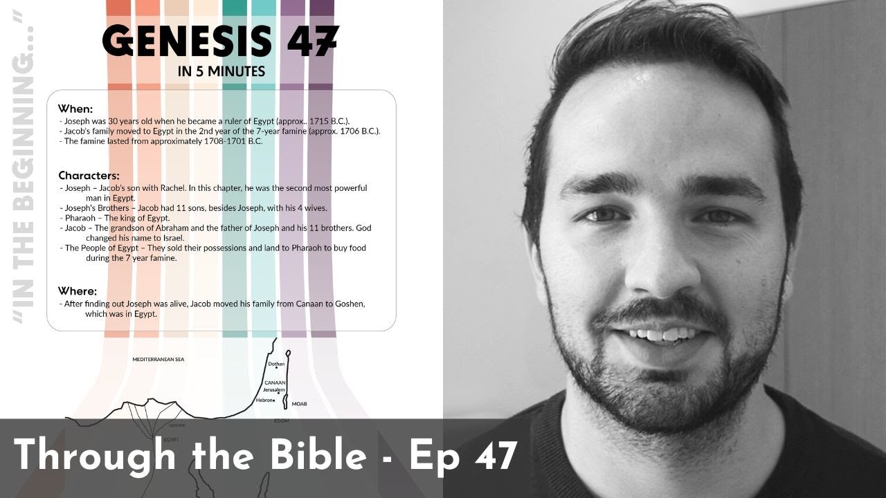 Genesis 47 Summary in 5 Minutes - 5MBS
