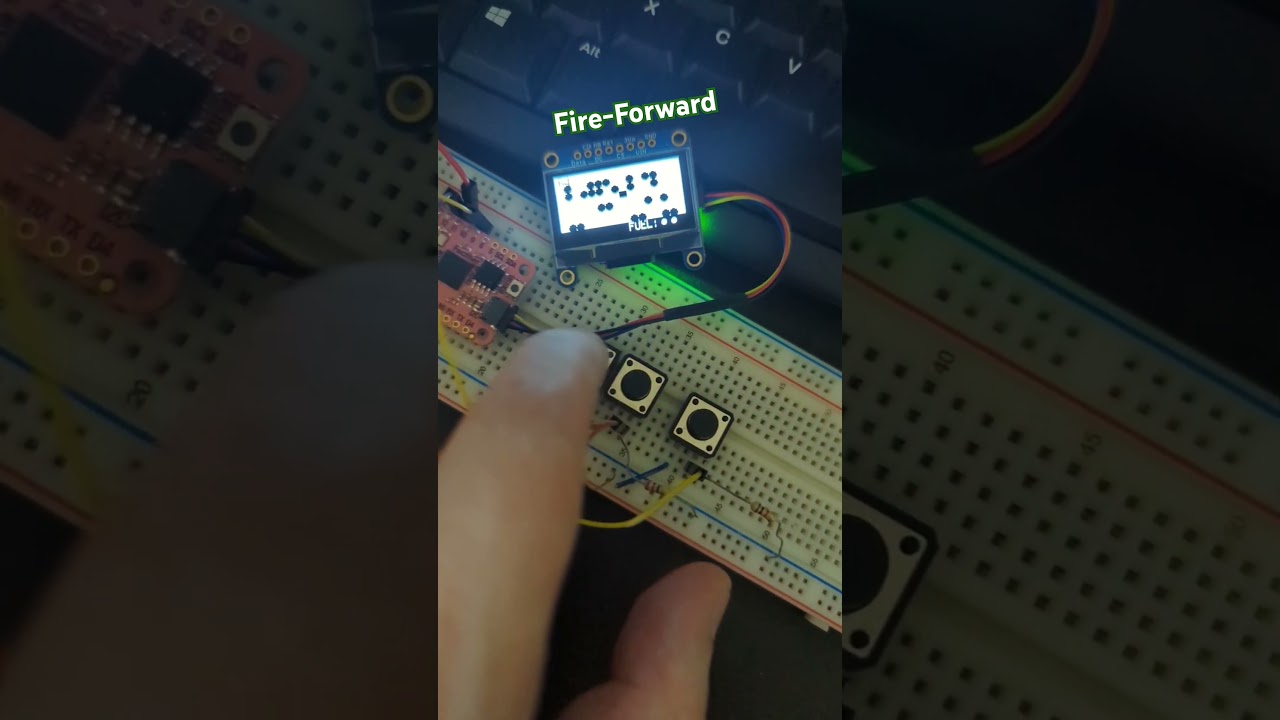 Microcontroller RP2040 Game Development #adafruit #microcontrollers #electronics #rp2040 #python
