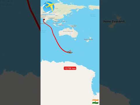 India to South Korea #travel #trending #youtubeshorts #chandrayaan3 #map 🗺️🇮🇳