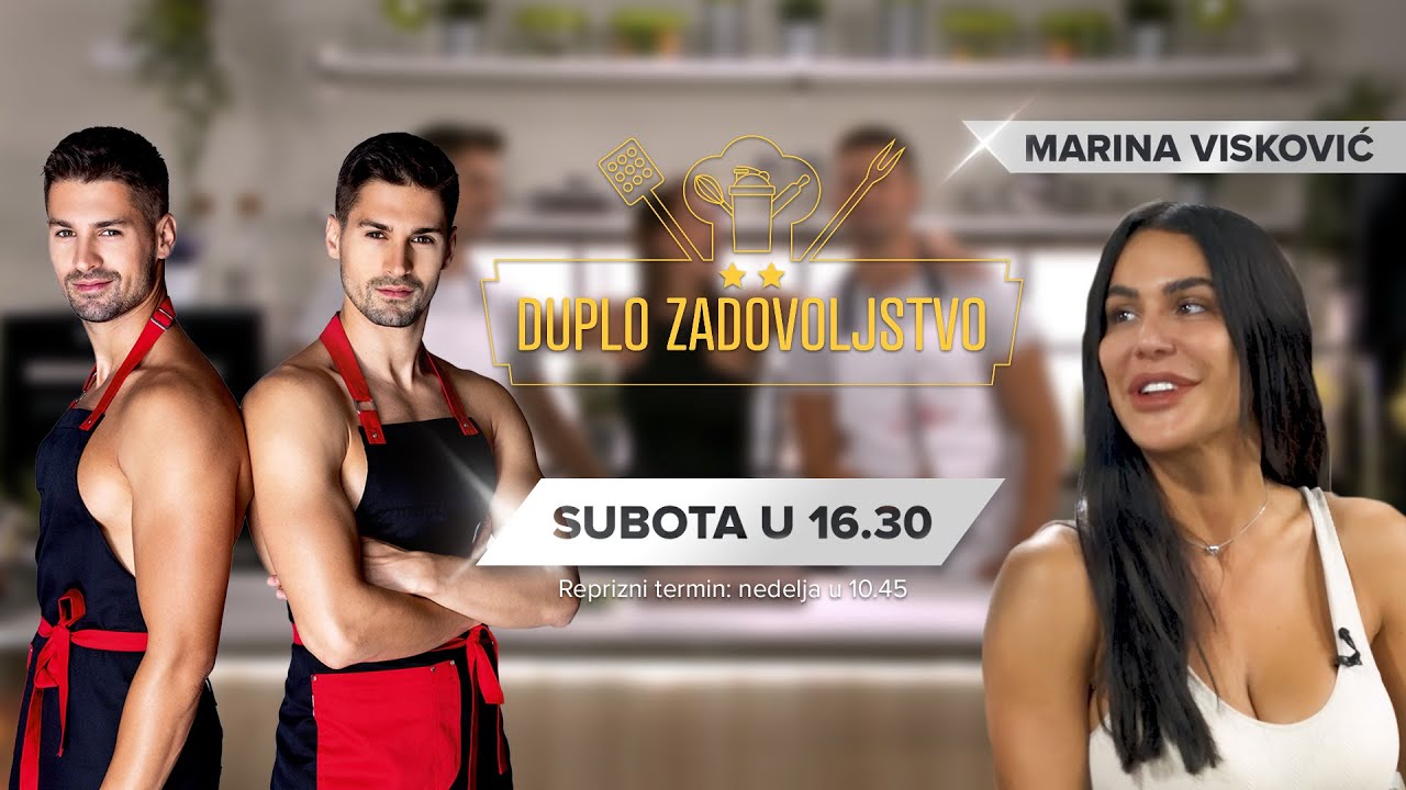 ZAPALILA JE CEO BEOGRAD I BALKAN - Marina Visković u emisiji DUPLO ZADOVOLJSTVO