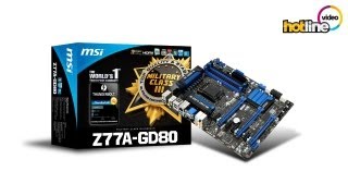 MSI Z77A-GD80 купити в інтернет-магазині: ціни на материнська плата ...