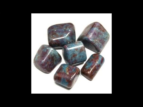 Healing Crystals Ruby Kyanite Information Video