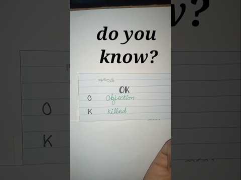 ok Abbreviation #acronym # shorts #ytshorts #standsfor