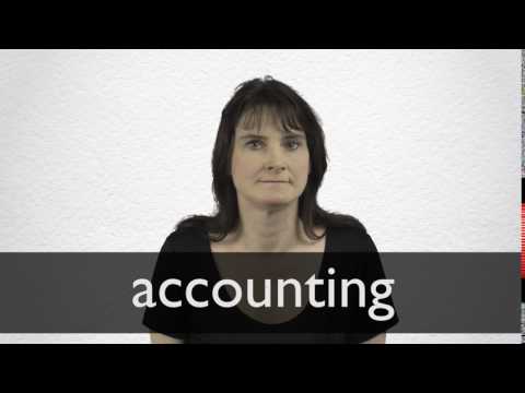 How to pronounce ACCOUNTING in British English