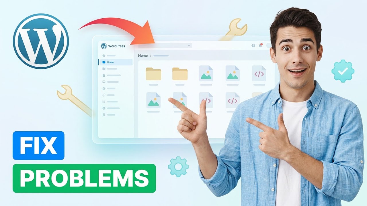 How to fix WordPress problems (Easiest Way)(2026 Guide)