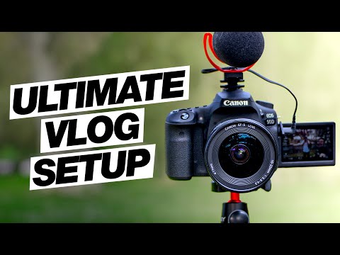 The Ultimate Canon 90D Vlog Setup! (Best Wide Angle Lens, Shotgun Mic, Tripod)