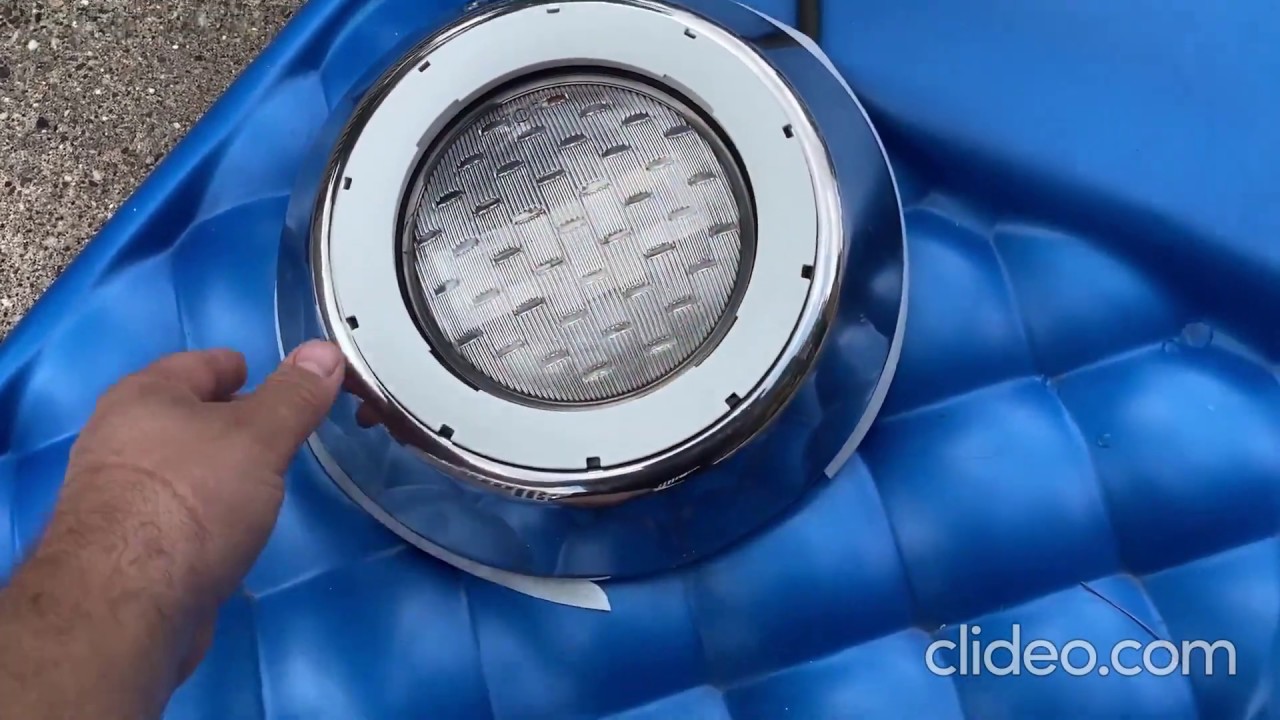 Aqualumin nicheless III pool light bulb replacement