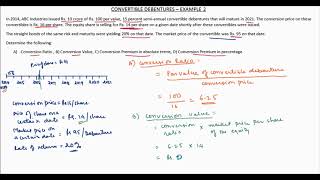 Bill of Convertible Debentures - Debentures in accounting