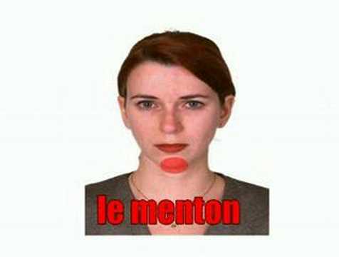 Learn French - Le visage