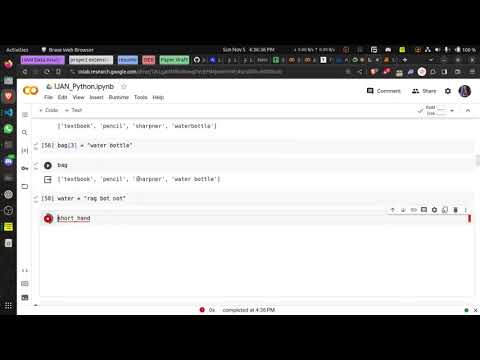 Data Analysis Class Python Numpy, Pandas