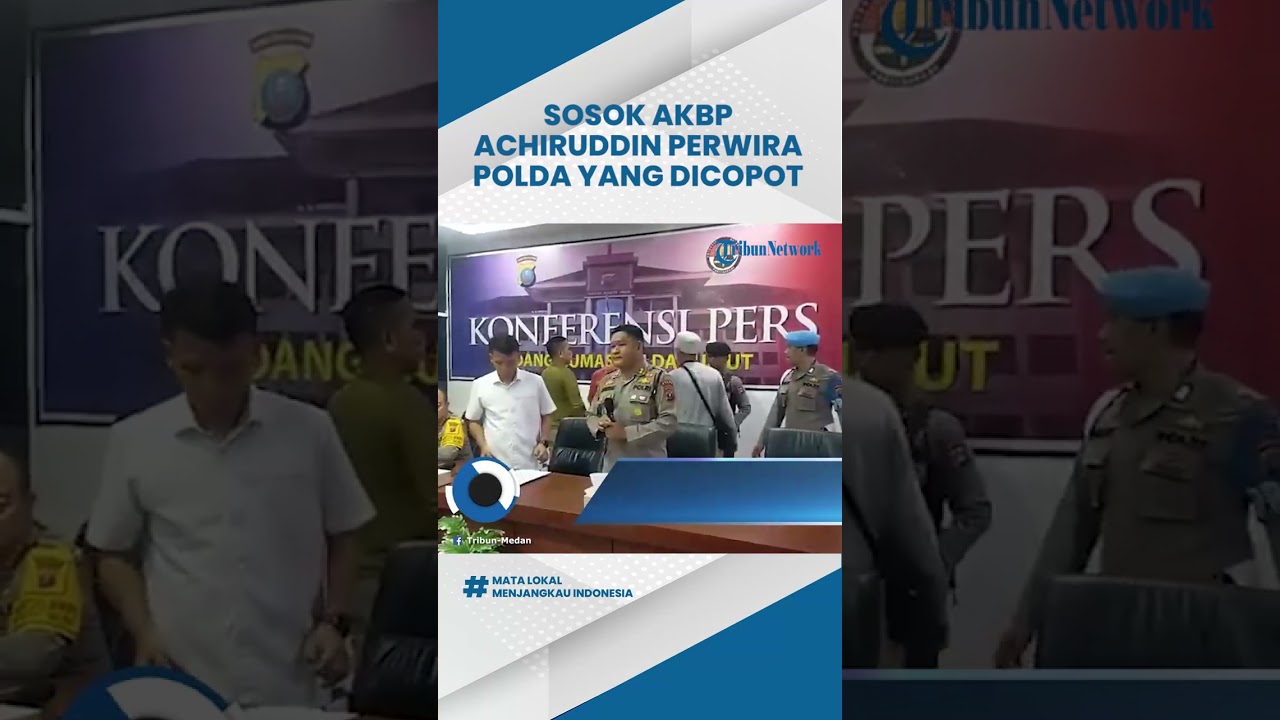 Sosok AKBP Achiruddin Perwira Polda Sumut yang Dicopot Jabatannya, Biarkan Anaknya Aniaya ...