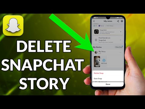 How To Delete A Snapchat Story