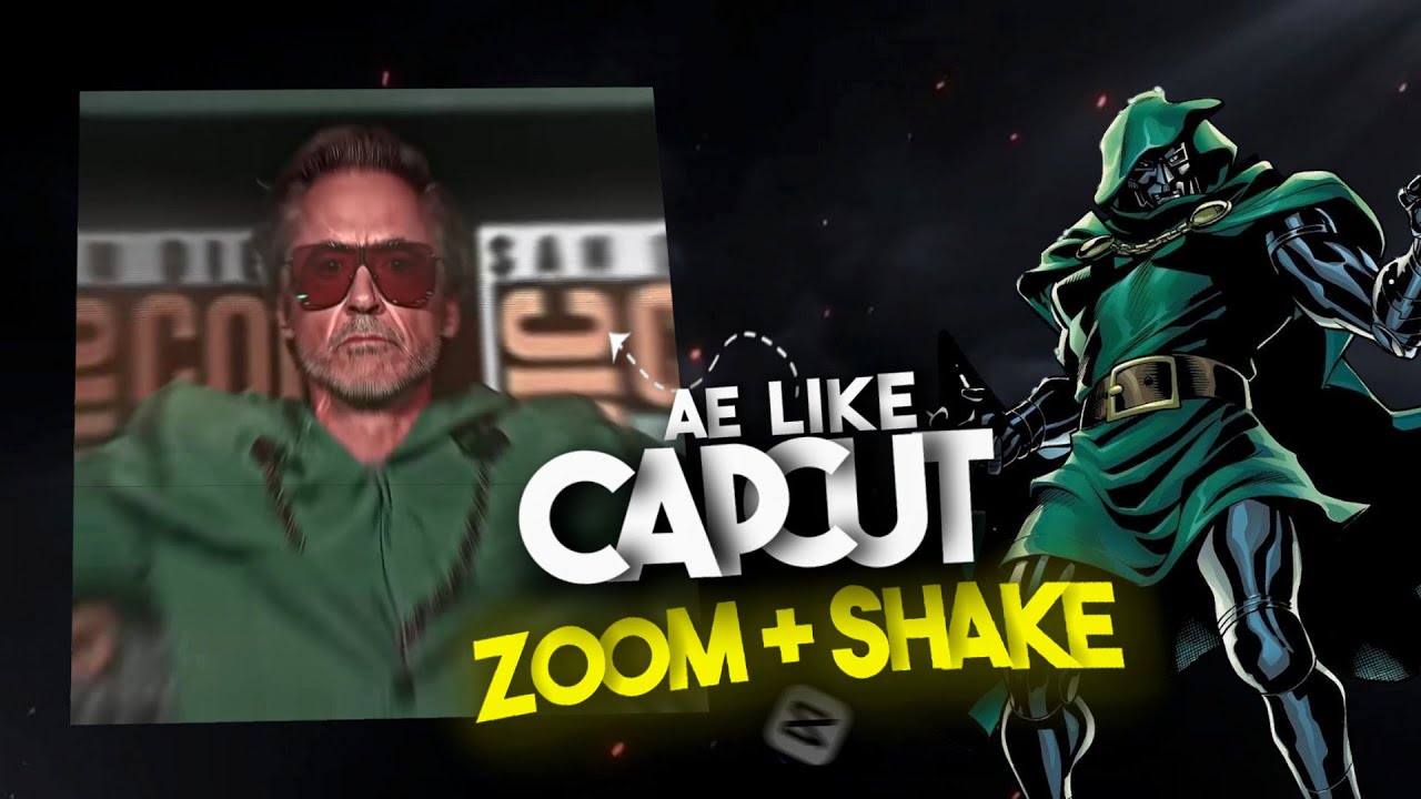 Smooth Zoom Shake Effect in CapCut | Easy Beginner Tutorial..!!