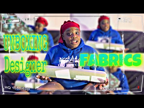Designer Fabric (UNBOXING📦)