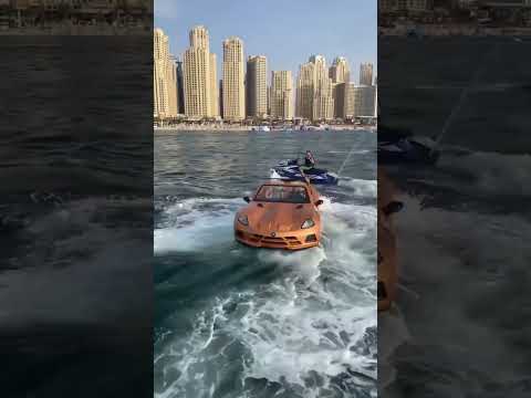 Water Car 🚘 // in Dubai #boat