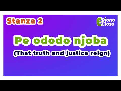 NIGERIA WE HAIL THEE YORUBA WITH LYRICS | NIGERIA NATIONAL ANTHEM