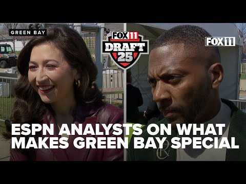ESPN's Mina Kimes, Ryan Clark talk NFL Draft in Green Bay, Packers' draft needs