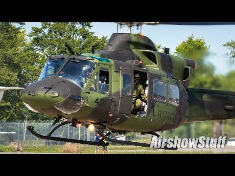 Military Arrivals - Thunder Over Michigan 2019