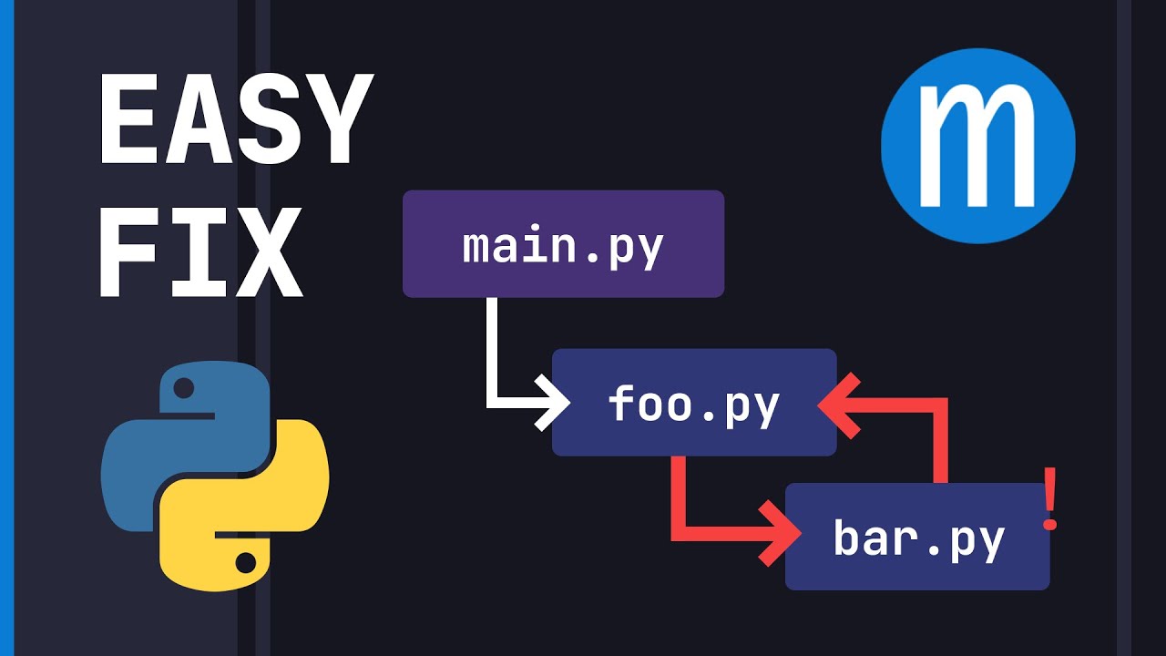 Avoiding import loops in Python
