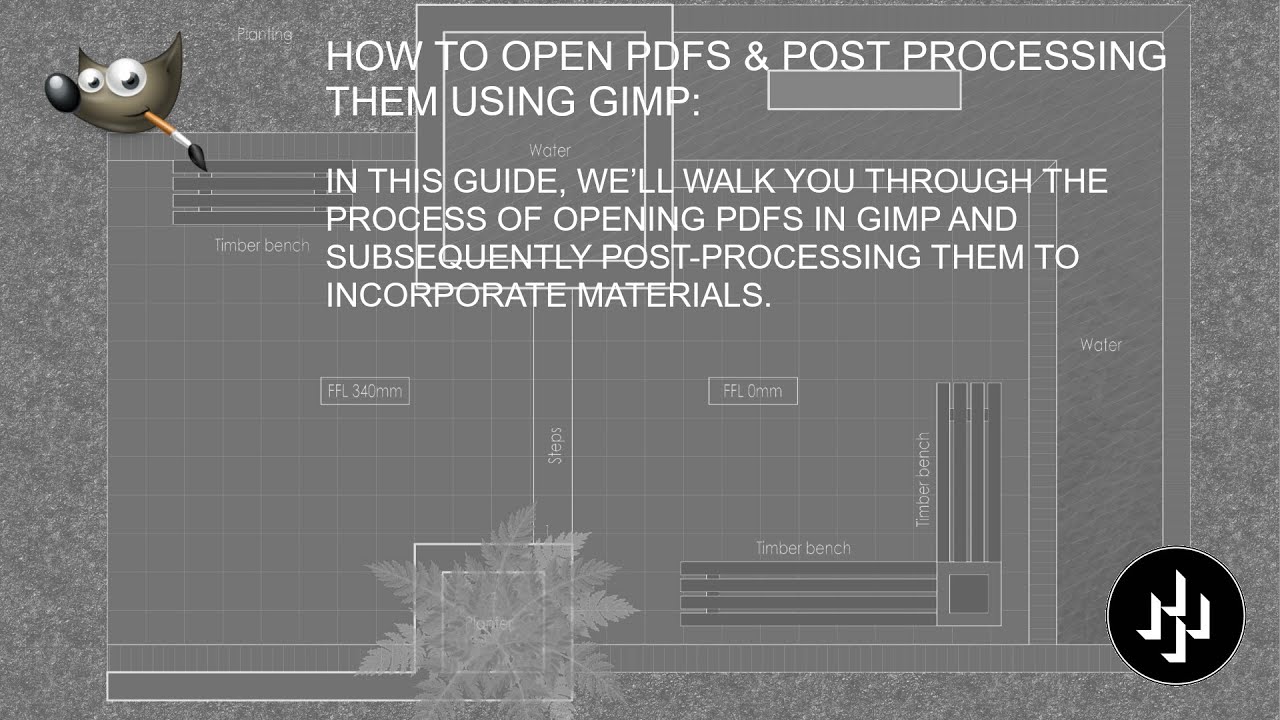 HOW TO OPEN PDFS & POST PRODUCE THEM USING GIMP