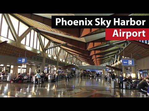 walking tour Phoenix Sky Harbor International Airport - Maricopa in Arizona, United States
