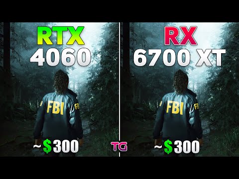 RTX 4060 vs RX 6700 XT - Test in 10 Games
