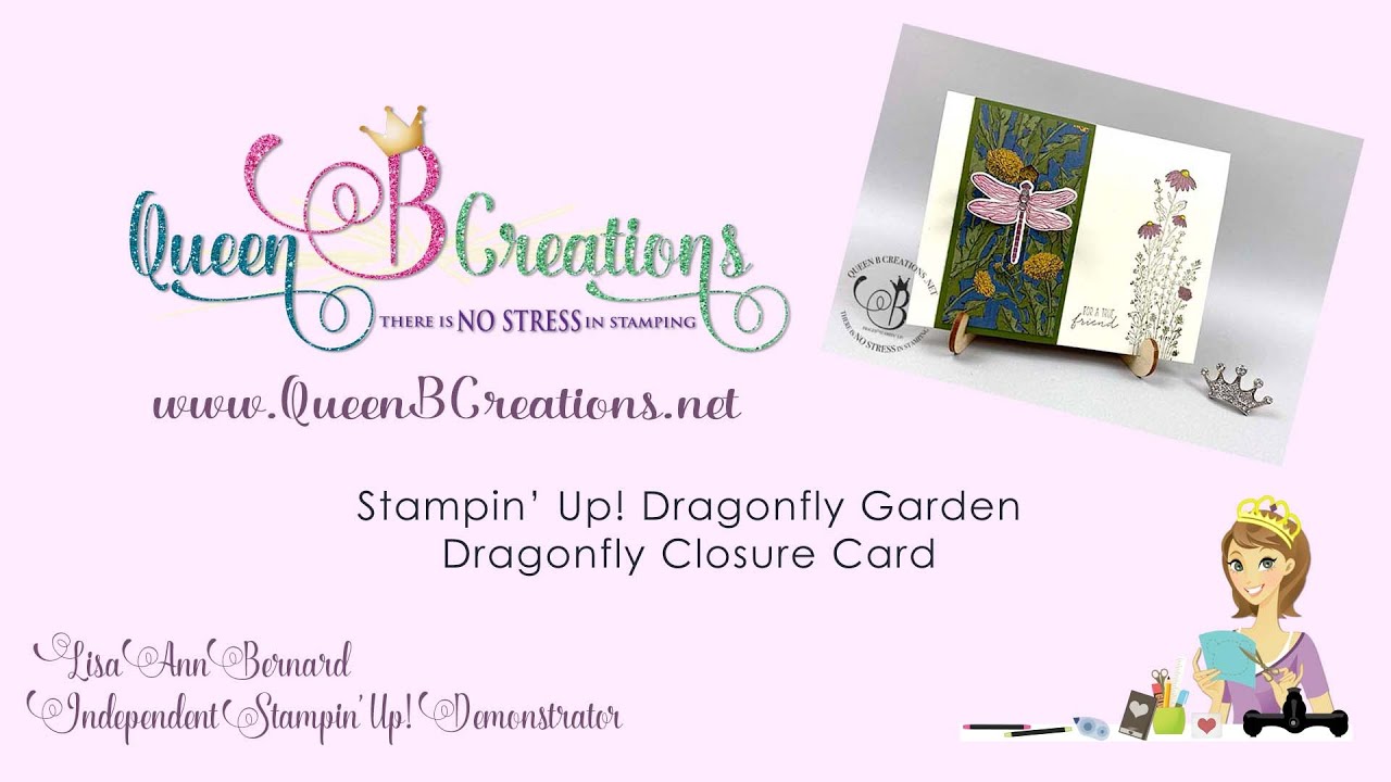 Stampin' Up! Dragonfly Garden Dragonfly Closure Card