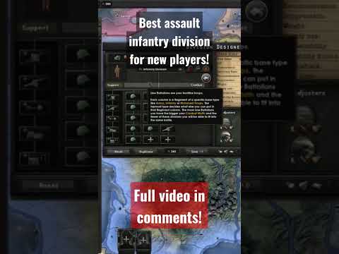 Best attacking infantry division for new players in Hearts of Iron IV!