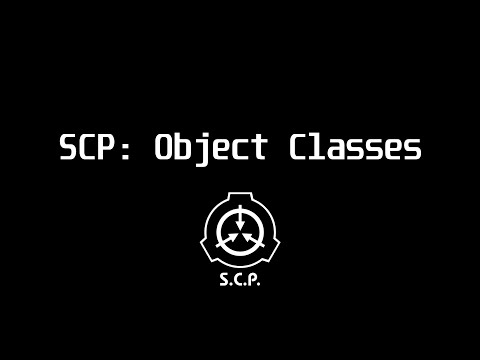 SCP: Object Classes