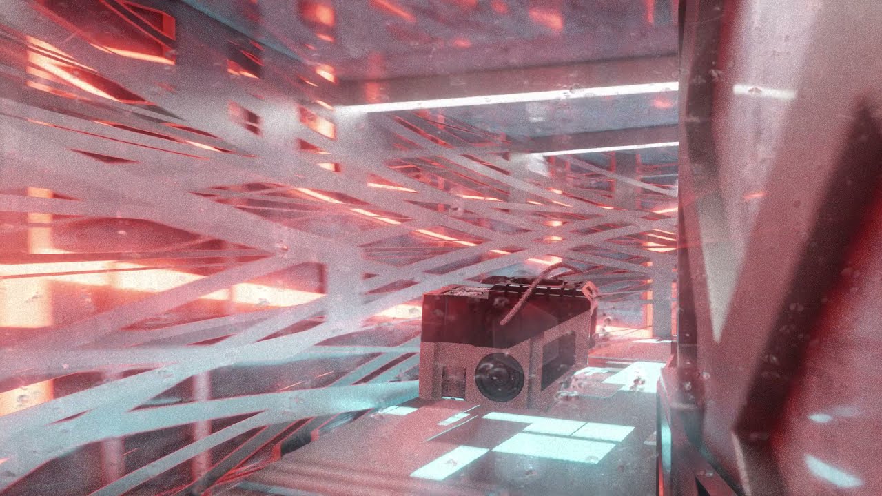 Sci-Fi Robot Chase | CGI Animation | Blender