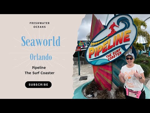 Dji action 5 pro - Seaworld Orlando Pipeline POV Front Row 4k