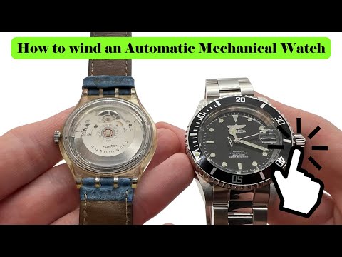 How to wind an Automatic Mechanical Watch | The difference between Automatic and Mechanical Watches