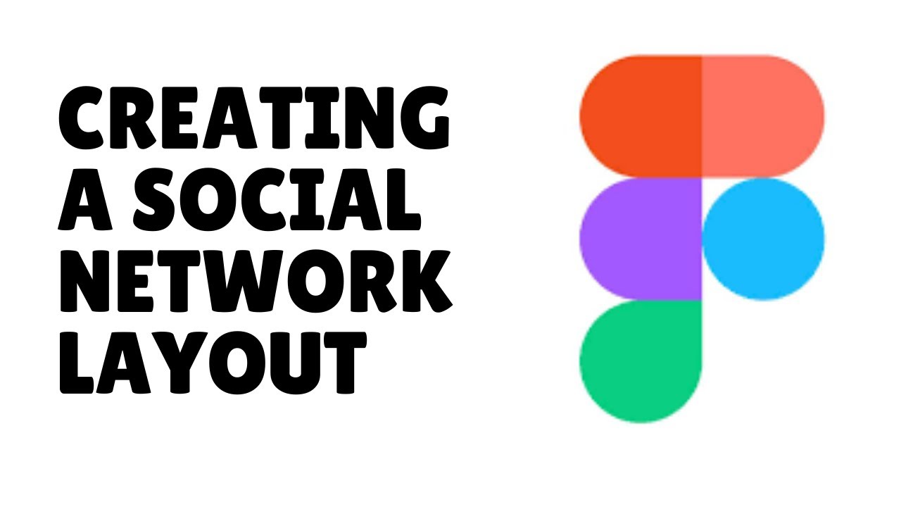 Creating a simple social network app layout in Figma