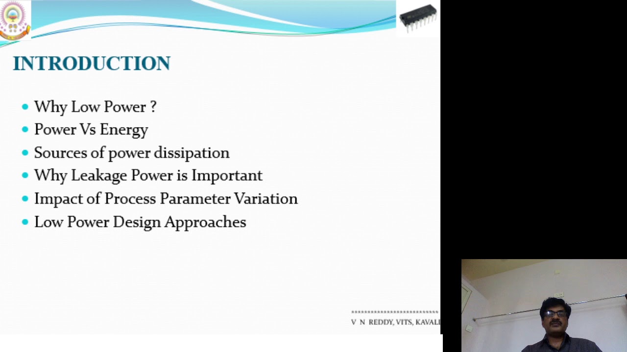 LPVLSI UNIT I 1 Introduction