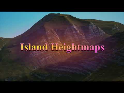 Iceland Real World Heightmaps for Unreal Engine - 4k