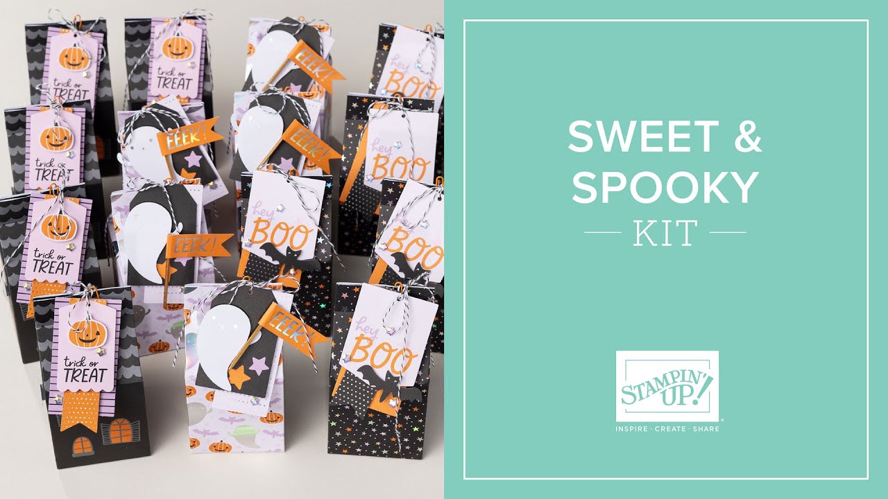 Sweet & Spooky Kit: DIY Halloween Treat Boxes from Stampin' Up! | #StampinUp #HalloweenCrafts #DIY