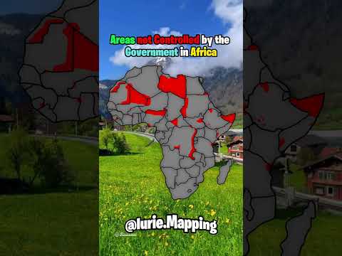 Areas not Controlled by the Government in Africa