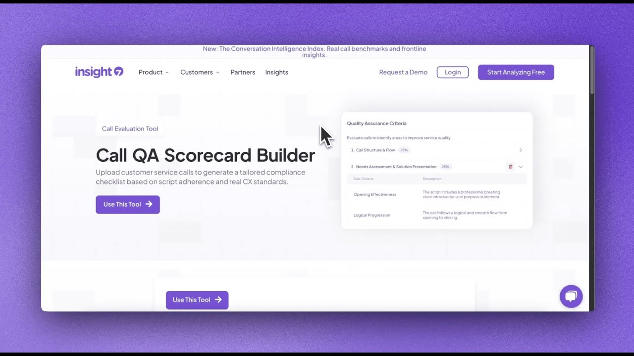 How To Generate QA Call Criteria For Free | AI Call Analytics Tool for QA Managers